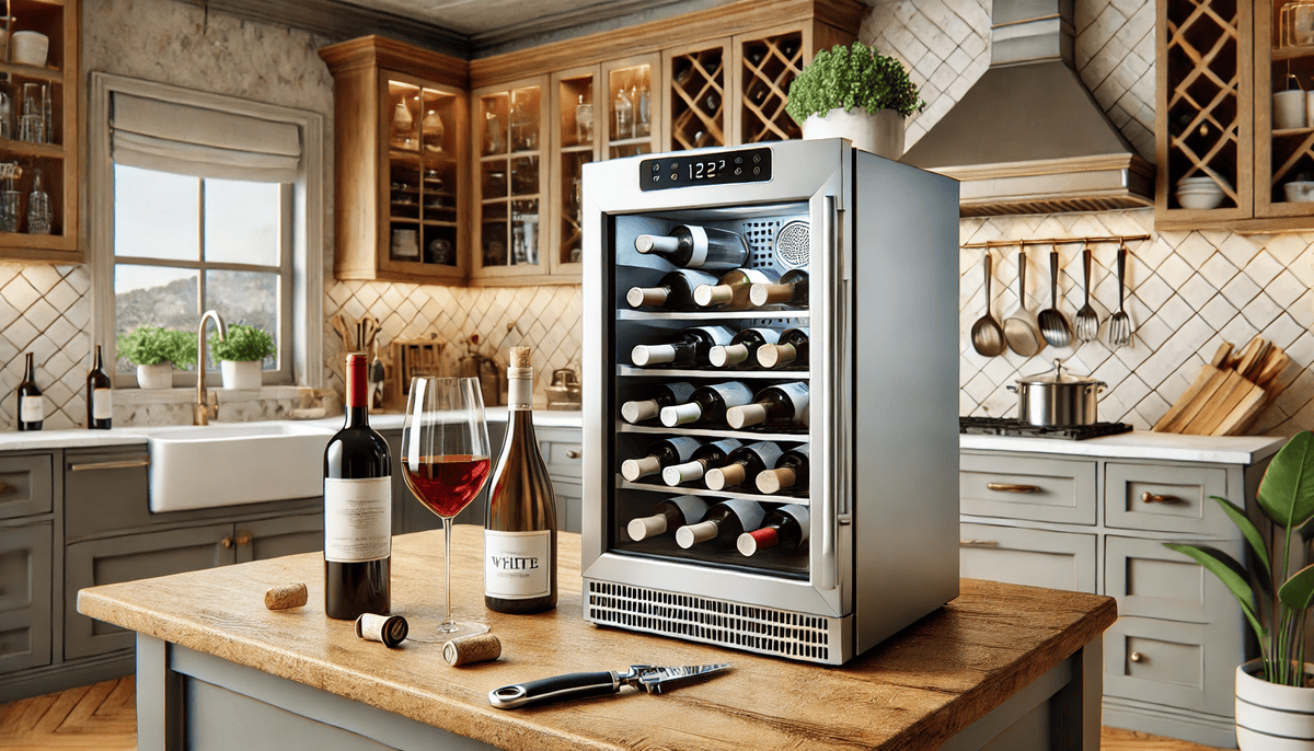Mini Wine Fridge - Best Selection Up To 18 Bottles